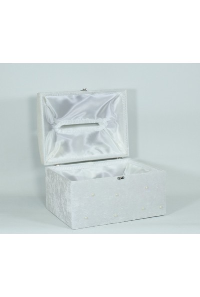 Prenses Zarf Takı Sandığı Ekru Büyük Boy Prenses Zarf Takı Sandığı Ekru Büyük Boy