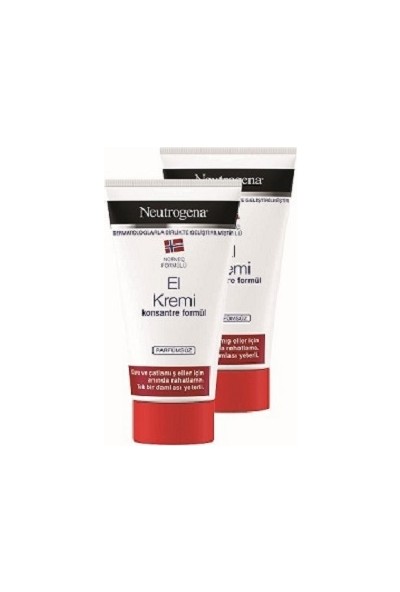 Neutrogena El Kremi Parfümsüz 75 ml x 2 Adet