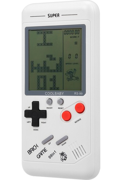Buyfun Rs-99 Klasik Oyun Konsolu Tetris Blok Oyunu (Yurt Dışından) Buyfun Rs-99 Klasik Oyun Konsolu Tetris Blok Oyunu (Yurt Dışından)