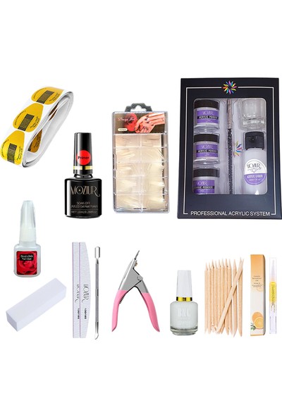 Mozıur Akrilik Protez Tırnak Seti