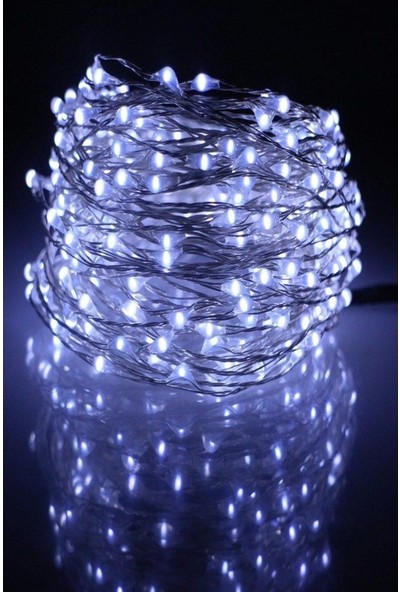 Pazariz 10 Metre Pilli Peri Led- Dekoratif LED Işık- Yılbaşı Aydınlatma Beyaz Pazariz 10 Metre Pilli Peri Led- Dekoratif LED Işık- Yılbaşı Aydınlatma Beyaz
