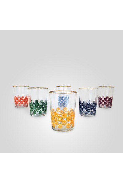 Fecra Ethnical 6'lı Su Bardağı Seti Fecra Ethnical 6'lı Su Bardağı Seti