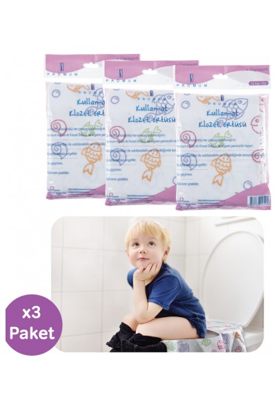 Promum Kullan At Klozet Örtüsü 30 'lu Paket