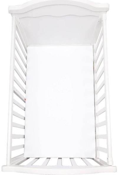 Jaju Baby Gri Lastikli Bebek Çarşaf - 60 x 120 cm Beşik İçin