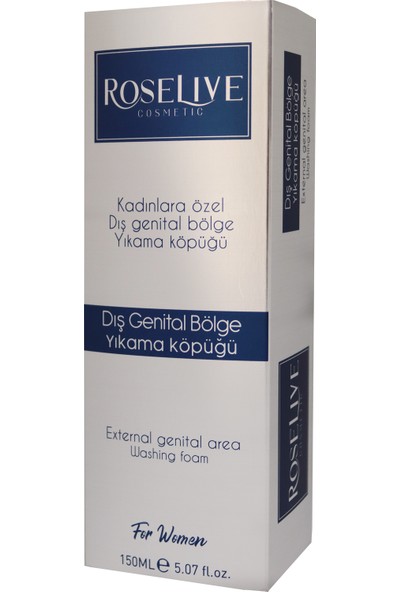Roselive Dış Genital Bölge Yıkama Köpüğü Roselive Dış Genital Bölge Yıkama Köpüğü