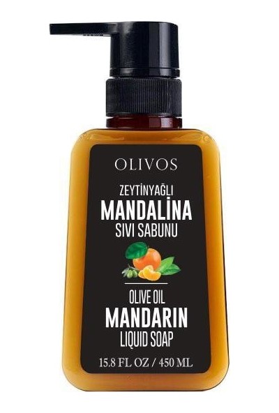 Olivos Zeytinyağlı Mandalinalı Sıvı El Sabunu 450 ml