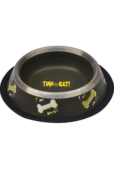 Zampa Kaymaz Tabanlı Kemik Desenli Mama Su Kabı 64 Oz Zampa Kaymaz Tabanlı Kemik Desenli Mama Su Kabı 64 Oz