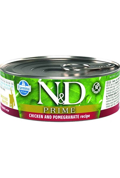 N&D Prime Kitten Tavuk Nar Yavru Kedi 6 x 80 gr