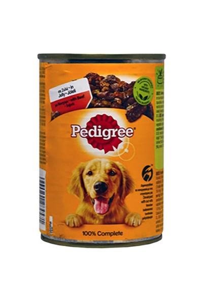 Pedigree Sığır Etli Yetişkin Köpek Konserve Maması 12 x 400 gr Pedigree Sığır Etli Yetişkin Köpek Konserve Maması 12 x 400 gr