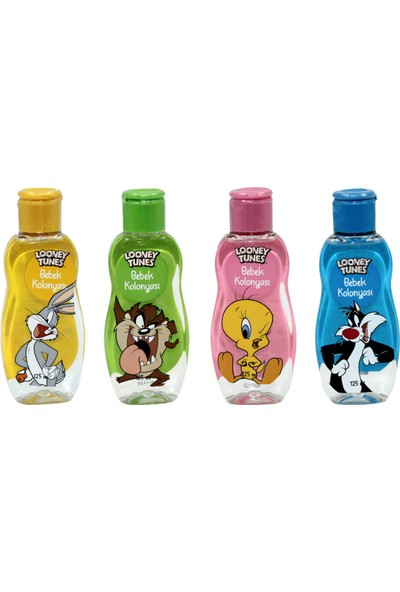 Rebul Looney Tunes Bebek Kolonyası 4'lü Set