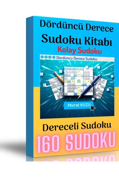 Dereceli Zor Sudoku Kitabı -Dördüncü Derece Dereceli Zor Sudoku Kitabı -Dördüncü Derece