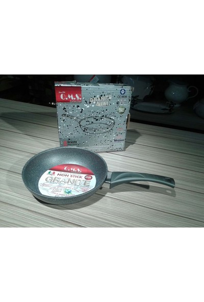 Oms Granit Gri Tava 20 Cm.
