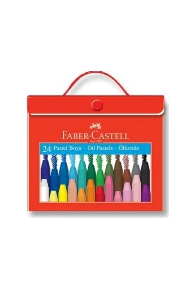 Faber-Castell Pastel Boya Çantalı 24'lü Faber-Castell Pastel Boya Çantalı 24'lü