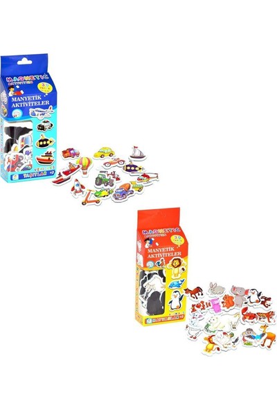 Laço Utku Oyuncak Manyetik Hayvanlar + Manyetik Taşıtlar Laço Utku Oyuncak Manyetik Hayvanlar + Manyetik Taşıtlar