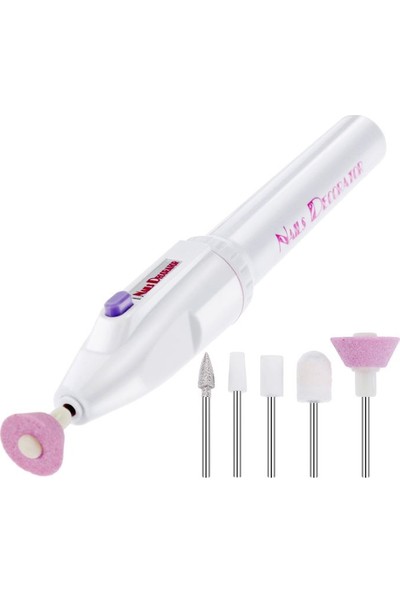 Nails Decorator Oshıoner 5 In 1 Elektrikli Manikür Pedikür Seti Nasır Sökücü Tırnak Parlatıcı
