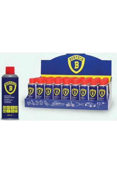 Burtech Koruyucu-Yağlayıcı Sprey 200ml Burtech Koruyucu-Yağlayıcı Sprey 200ml