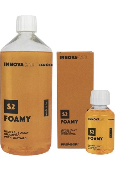 Fra-Ber Innovacar S2 Foamy - Enzim Bazlı Yıkama Köpüğü 1lt Fra-Ber Innovacar S2 Foamy - Enzim Bazlı Yıkama Köpüğü 1lt