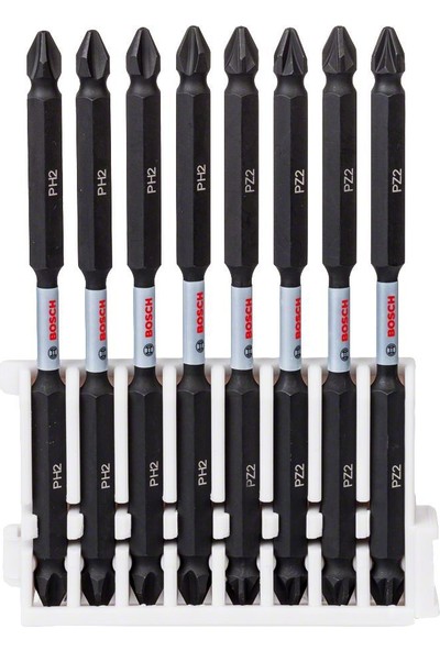 Bosch Impact Ctrl Çifttaraf 8'li PH2/PZ2,110MM