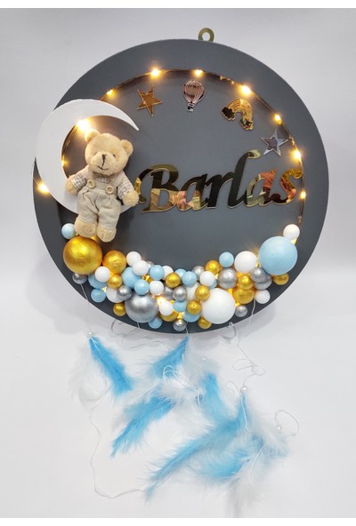 Beğen Dizayn İsimli & Ledli Bebek Kapı Süsü Beğen Dizayn İsimli & Ledli Bebek Kapı Süsü