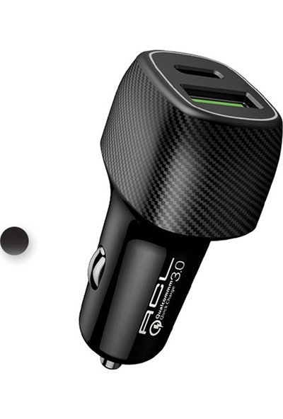 Acl Ac-85 Pd Quick Charge 3.0 Usbx2 6A 36 Watt Araç Içi Şarj Aleti