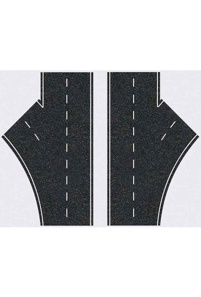 Eshel Maket Sağa/Sola Çıkış Yol 1/100 Ölçek 2'li Eshel Maket Sağa/Sola Çıkış Yol 1/100 Ölçek 2'li