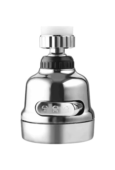 FNC Fiense Lüx Krom 360° Oynar Musluk Başlığı Tasarruflu Başlık FNC Fiense Lüx Krom 360° Oynar Musluk Başlığı Tasarruflu Başlık