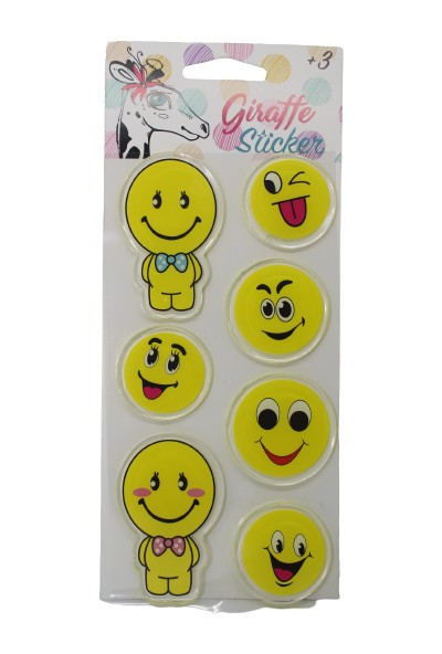 Giraffe Jöle Sticker Renkli Emoji