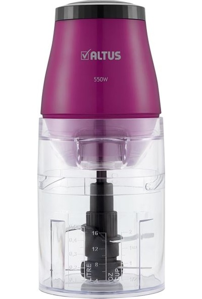 Altus 550 W 4 Bıçaklı Doğrayıcı Altus 550 W 4 Bıçaklı Doğrayıcı