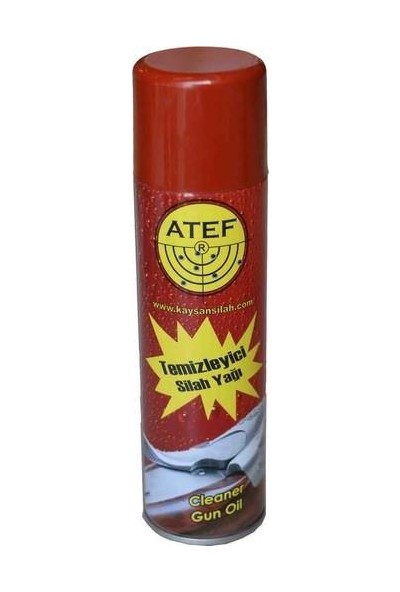 Atef Temizleyici Sprey Yağı