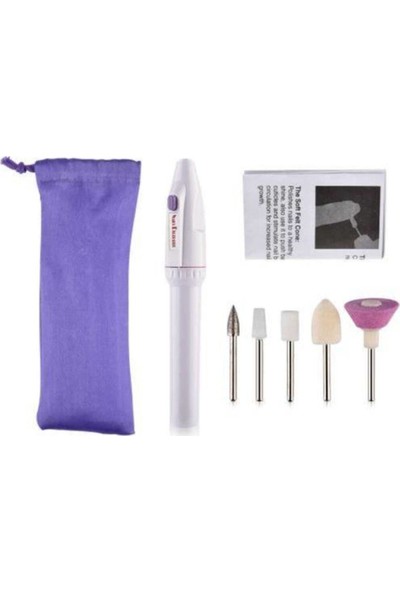 Nails Decorator Manikür Pedikür Tırnak 5 Başlıklı Elektrikli Törpü Bakım Seti Tırnak Süsleme Bakım Makinesi Nails Decorator Manikür Pedikür Tırnak 5 Başlıklı Elektrikli Törpü Bakım Seti Tırnak Süsleme Bakım Makinesi