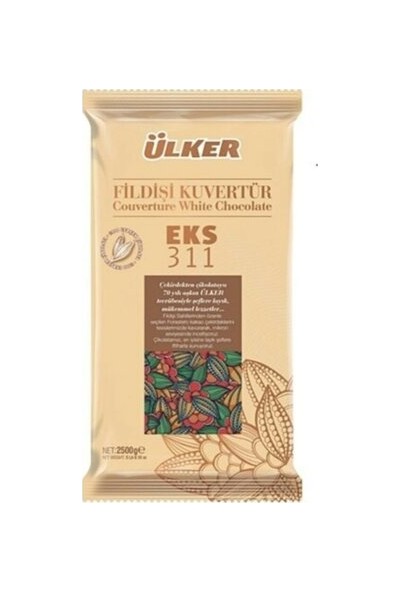 Ülker Beyaz Kuvertür 2.5 kg Ülker Beyaz Kuvertür 2.5 kg