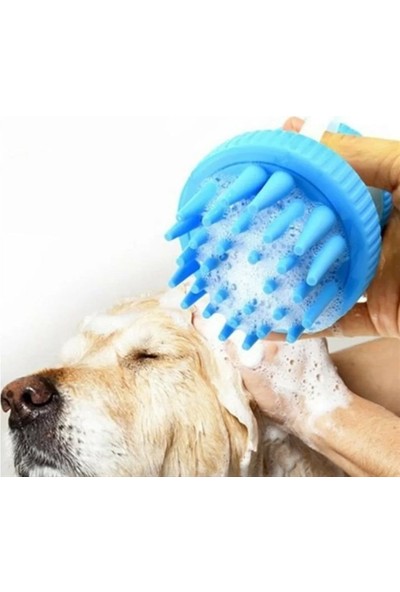 Flip ZM1126-1 Şampuan Hazneli Köpek Yıkama Fırçası