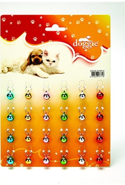 Doggie Doggie parlak Kedi Çanı 14MM Doggie Doggie parlak Kedi Çanı 14MM