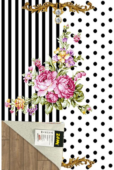 Zem Antialerjik Dekoratif Halı 12705