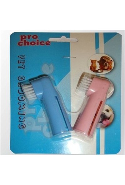 Pro Choice Parmak Diş Fırçası 2 Adet Pro Choice Parmak Diş Fırçası 2 Adet