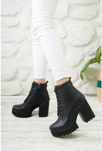 Salto Ayakkabı Poli Taban Bağcıklı Bot