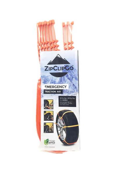 Zipclipgo Turuncu Kar Lastik Kelepçesi