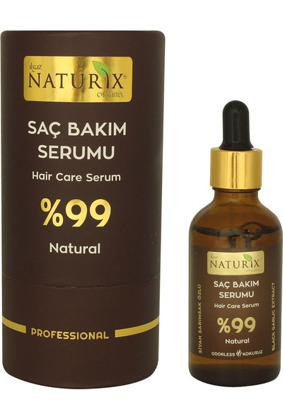 Naturix %99 Natural Saç Dökülme Önleyici ve Saç Çıkarmaya Yardımcı Serum 50 ml