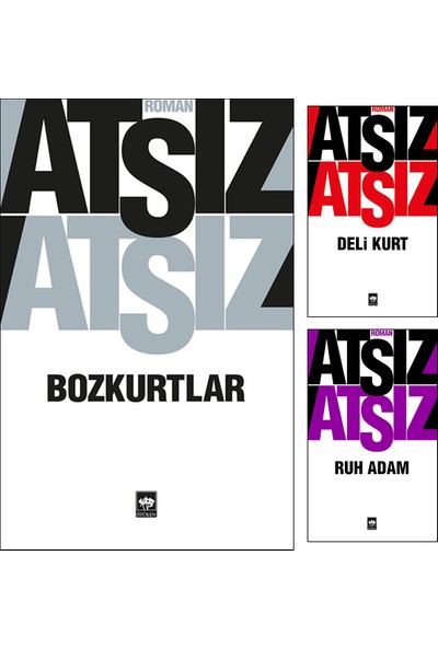 Nihal Atsız 3 Kitap Set Bozkurtlar- Deli Kurt- Ruh Adam Nihal Atsız 3 Kitap Set Bozkurtlar- Deli Kurt- Ruh Adam