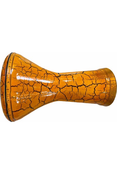 Masterwork Turuncu Çömlek Çatlak Boyalı Darbuka Masterwork Turuncu Çömlek Çatlak Boyalı Darbuka