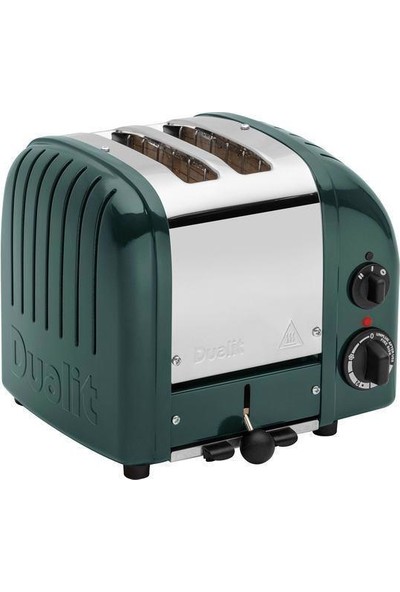 Dualit 27520 Classic 2 Hazneli Çelik Ekmek Kızartma Makinesi - Yeşil