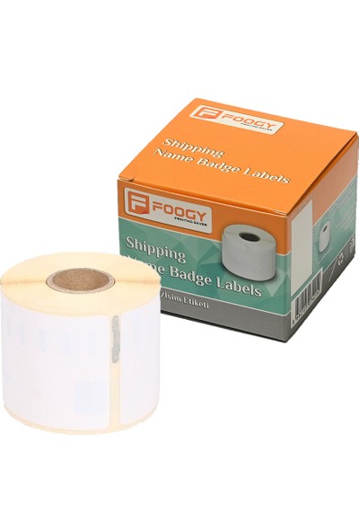 Foogy Dymo LW Muadili Klasor Sırt Etiketi-190 mm X 59 mm Foogy Dymo LW Muadili Klasor Sırt Etiketi-190 mm X 59 mm