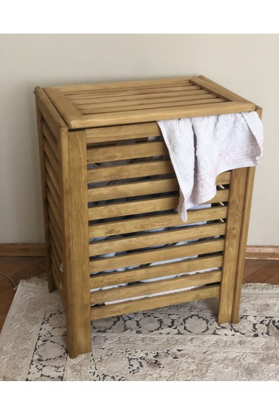 Teknik Ahşap Çok Amaçlı Kirli Çamaşır / Oyuncak Sepeti 62 x 48 x 34 cm Teknik Ahşap Çok Amaçlı Kirli Çamaşır / Oyuncak Sepeti 62 x 48 x 34 cm