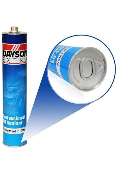 Dyson Pu Mastik ( Çelik Silikon ) Siyah