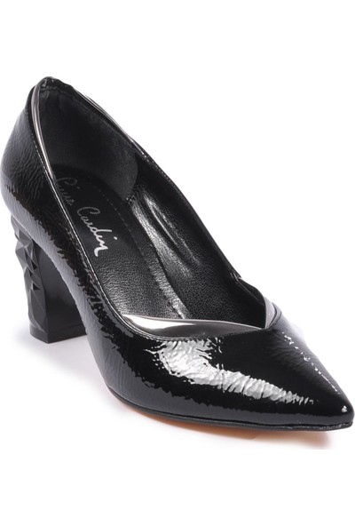 Pierre Cardin Pc - 50738 Siyah Rugan Kadın Topuklu Ayakkabı Pierre Cardin Pc - 50738 Siyah Rugan Kadın Topuklu Ayakkabı