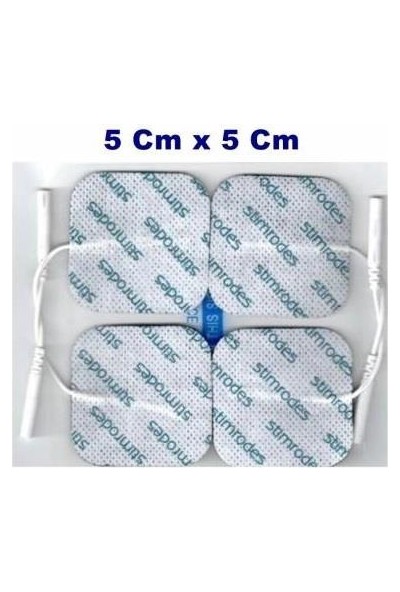 Stimrodes Masaj Cihazı Pedi 5x5 cm 4lü Tüm Markalarla Uyumludur Stimrodes Masaj Cihazı Pedi 5x5 cm 4lü Tüm Markalarla Uyumludur