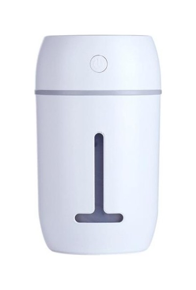 Yukka Beyaz 50 ml LED Işık Hava Nemlendirici Difüzör (Yurt Dışından)