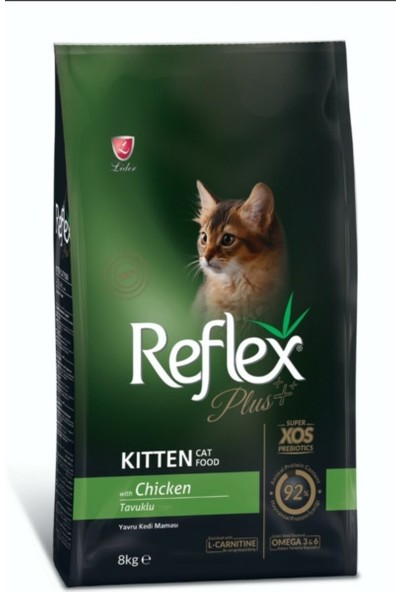 Reflex Plus Kıtten Yavru Kedi Maması Tavuklu 8kg Reflex Plus Kıtten Yavru Kedi Maması Tavuklu 8kg