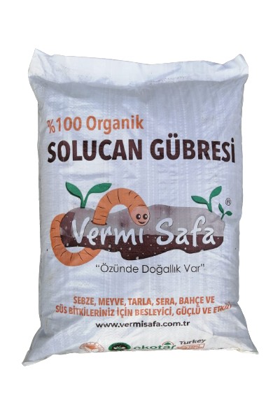 Vermisafa Organik Katı Solucan Gübresi 20KG