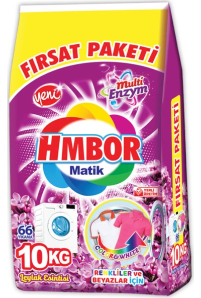 Hmbor Matik Toz Deterjan Ultra Beyazlar 10 kg Hmbor Matik Toz Deterjan Ultra Beyazlar 10 kg